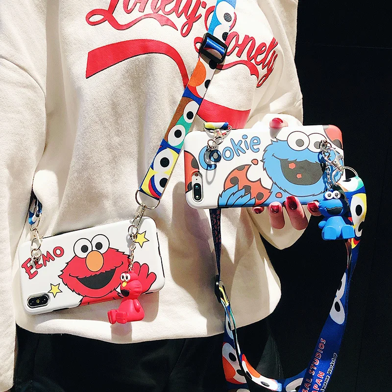 Caixa do telefone do suporte bonito dos desenhos animados para o iphone 14 13 12 11 pro max x xr ...