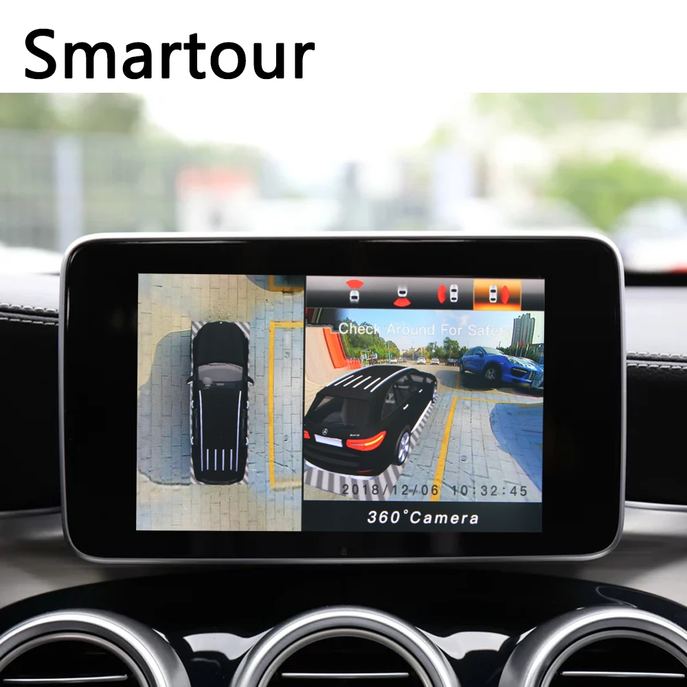 Smartour 3D HD Surround View Monitoring System 360 Degree Driving Bird ...