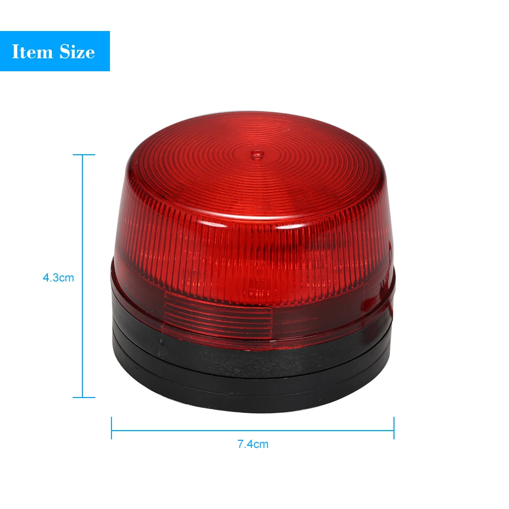3 Colors Wired Alarm Strobe Signal Safety Warning Led Light Flashing ...