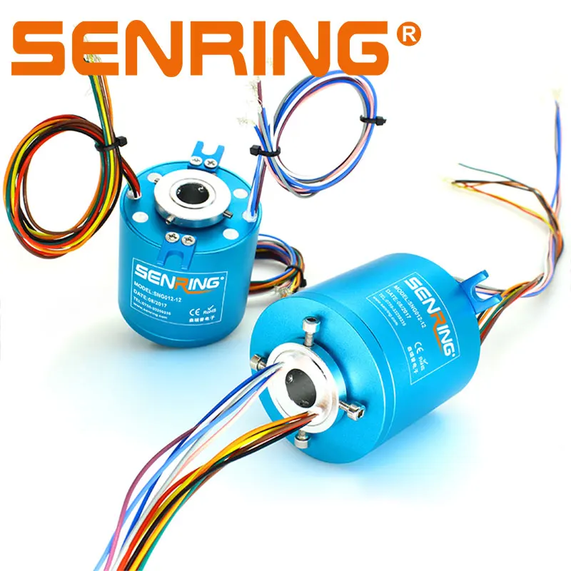 High-Speed-5000RPM-Slip-Ring-Rotary-Joints-12-Wires-5A-Signals-Transfer ...
