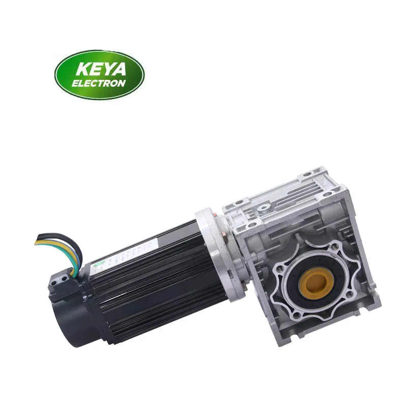 Motor sem escova da engrenagem do sem fim da c.c. 400w 24v modelo ...