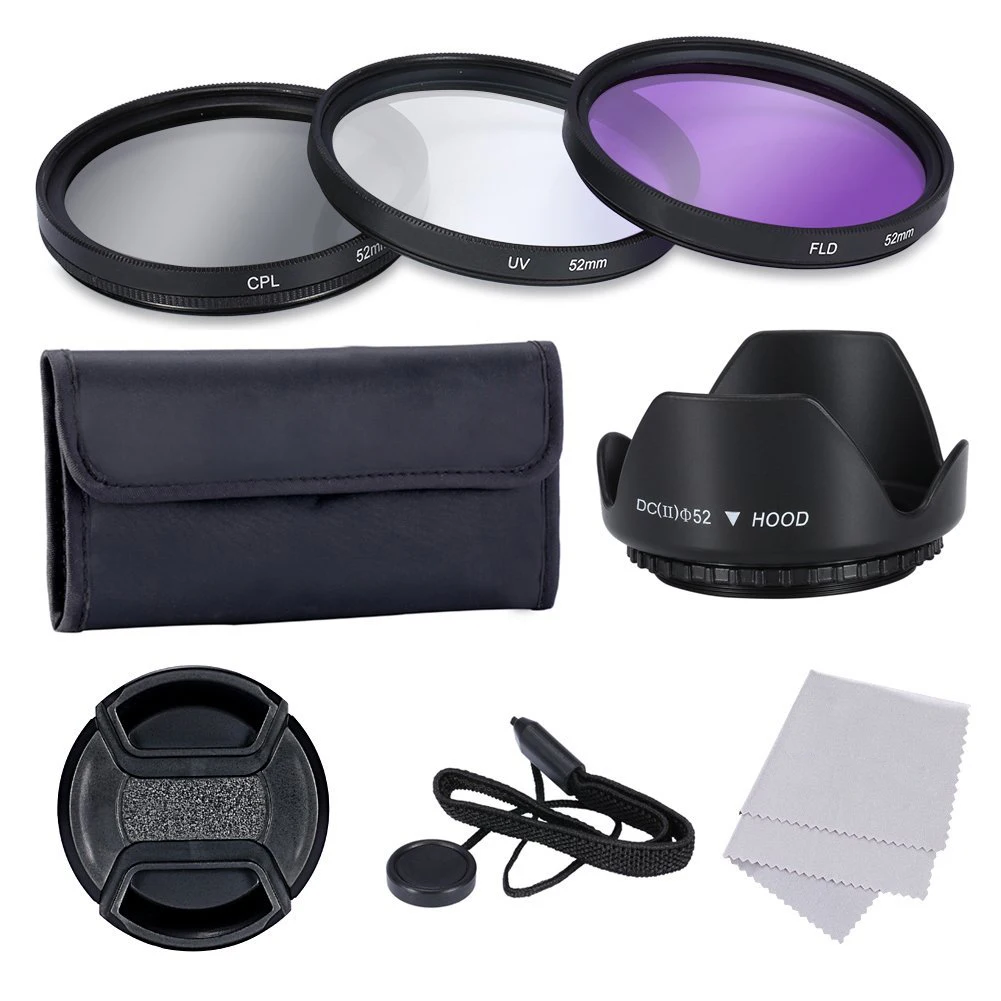 Professional Filter Lens Kit for Canon Nikon Sony Fujifilm Pentax and ...