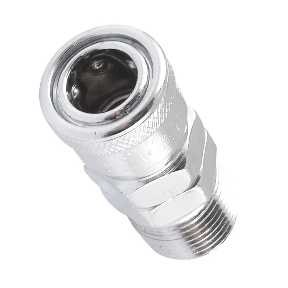 New-Articulated compressed air quick coupling Adapter silver - buy at ...
