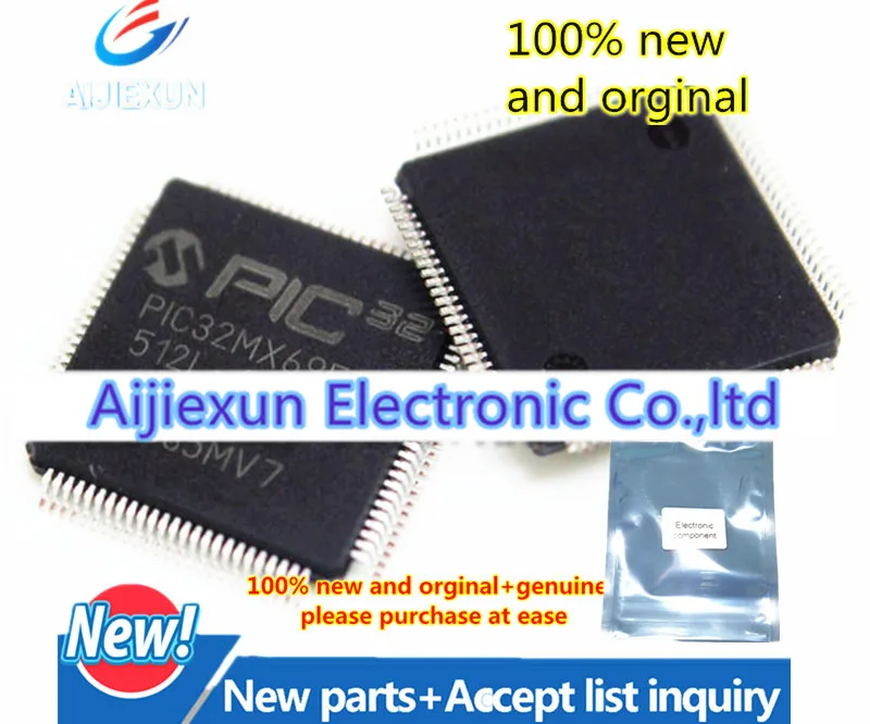 2Pcs 100% new and orginal PIC32MX695F512L 80I/PT QFP100 in stock|Bath Hardware Sets| - AliExpress