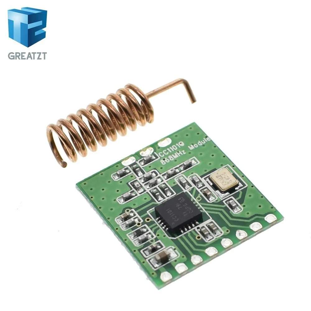 CC1101 Wireless Module Long Distance Transmission Antenna 868MHZ SPI ...