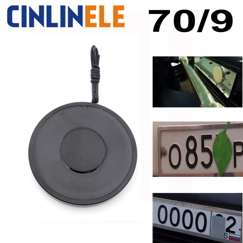 Gift 2Pcs Leaves Disappear Car license plate number Holding Electric ...
