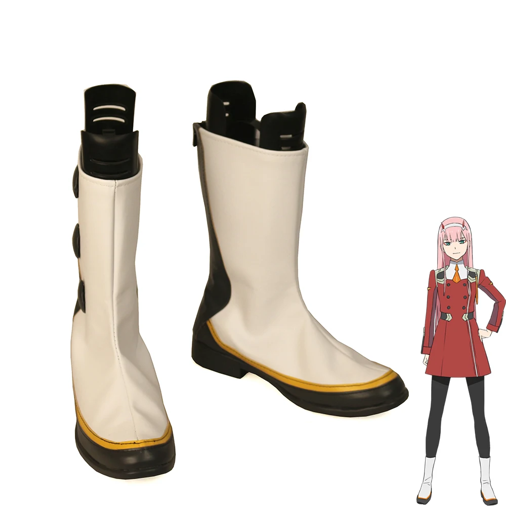 DARLING-in-the-FRANXX-ZERO-TWO-Boots-Women-Cosplay-Shoes-Customized ...