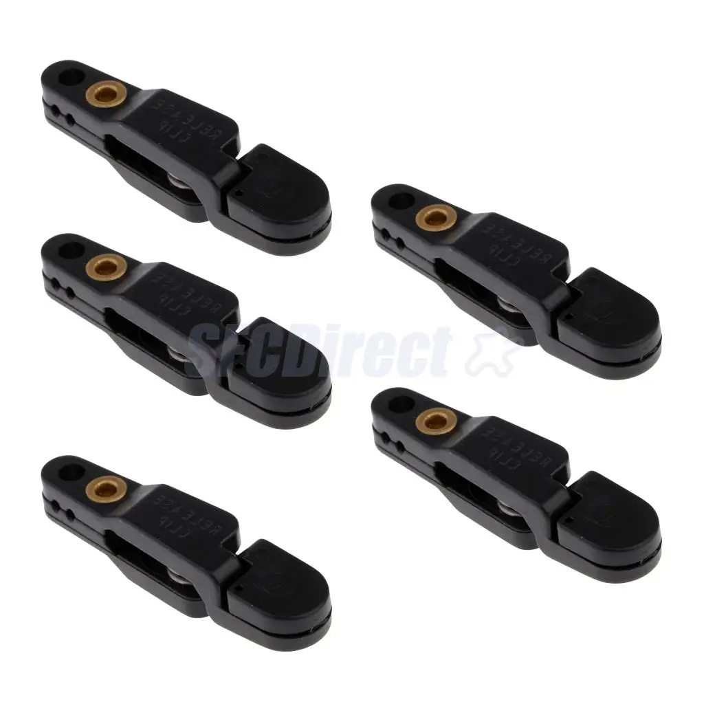 Planer Board Mast Bag Clips TSV 10 PCS Fishing Downrigger Clips, Planer ...