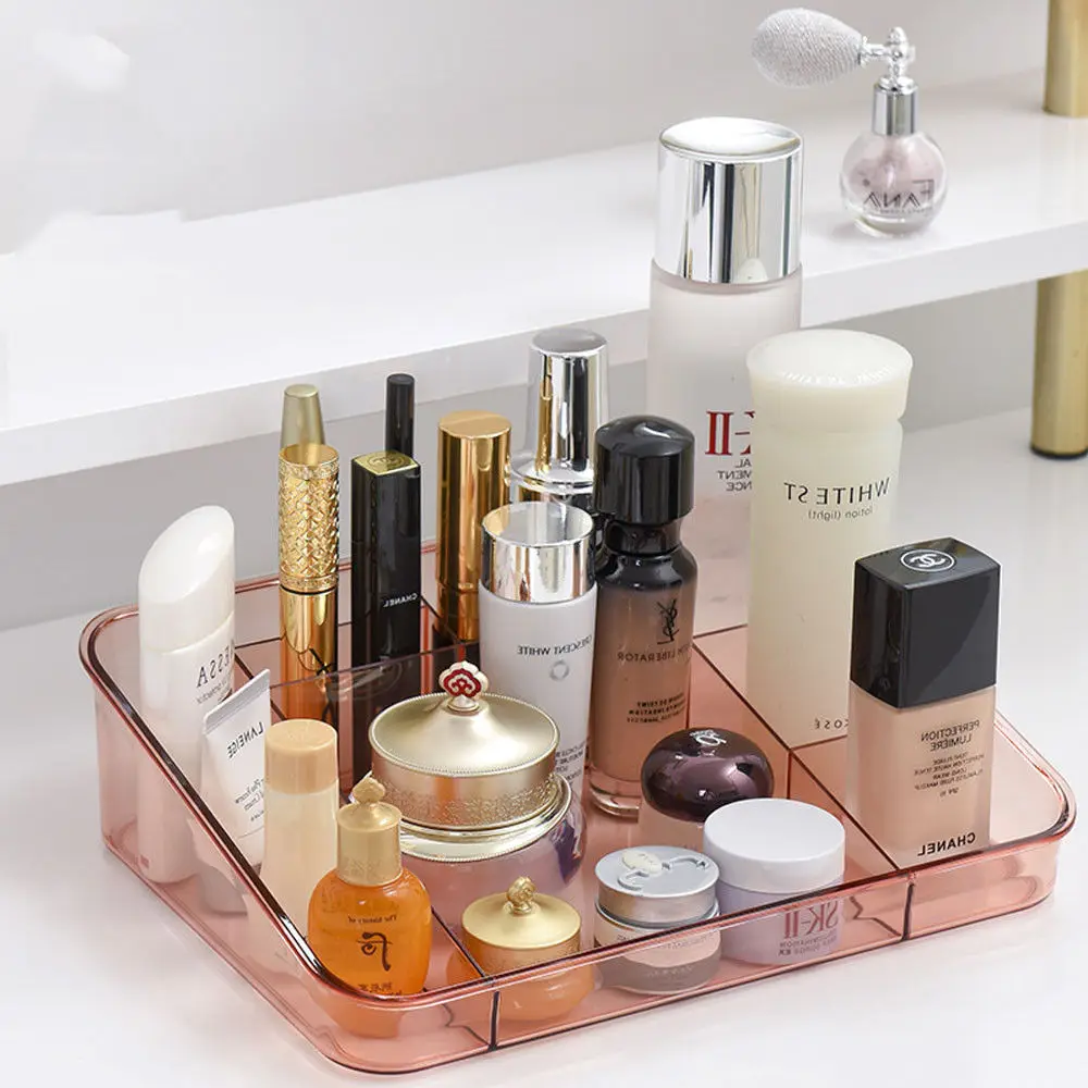 Acrylic Makeup Organizer Storage Box Cosmetic Box Lipstick Jewelry Box ...