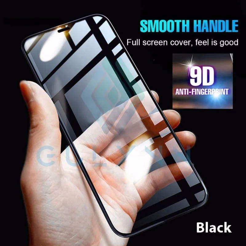 9D Full Cover Tempered Glass For iPhone 6 6S 7 8 Plus Aluminum Alloy ...