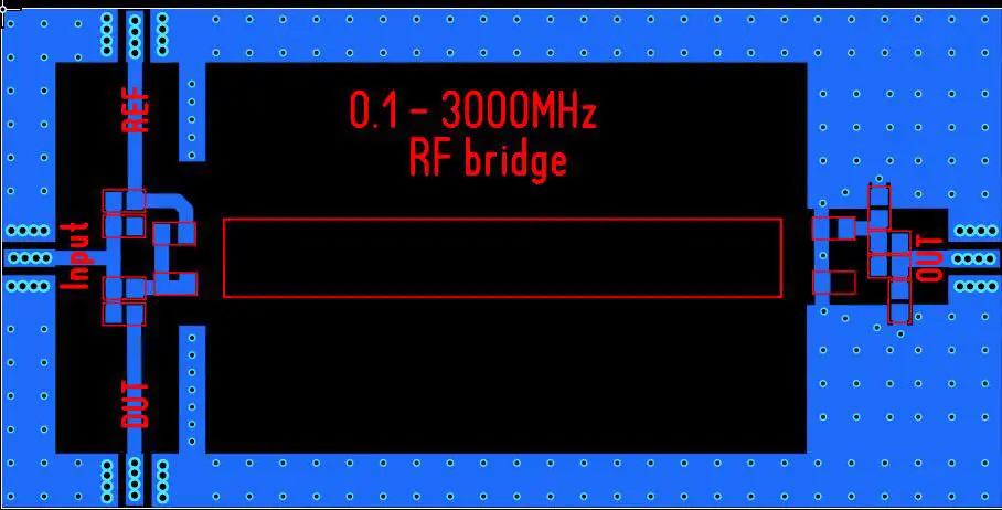 DYKB RF SWR Reflection Bridge 0.1MHZ-3000MHZ Antenna Analyzer VHF UHF ...