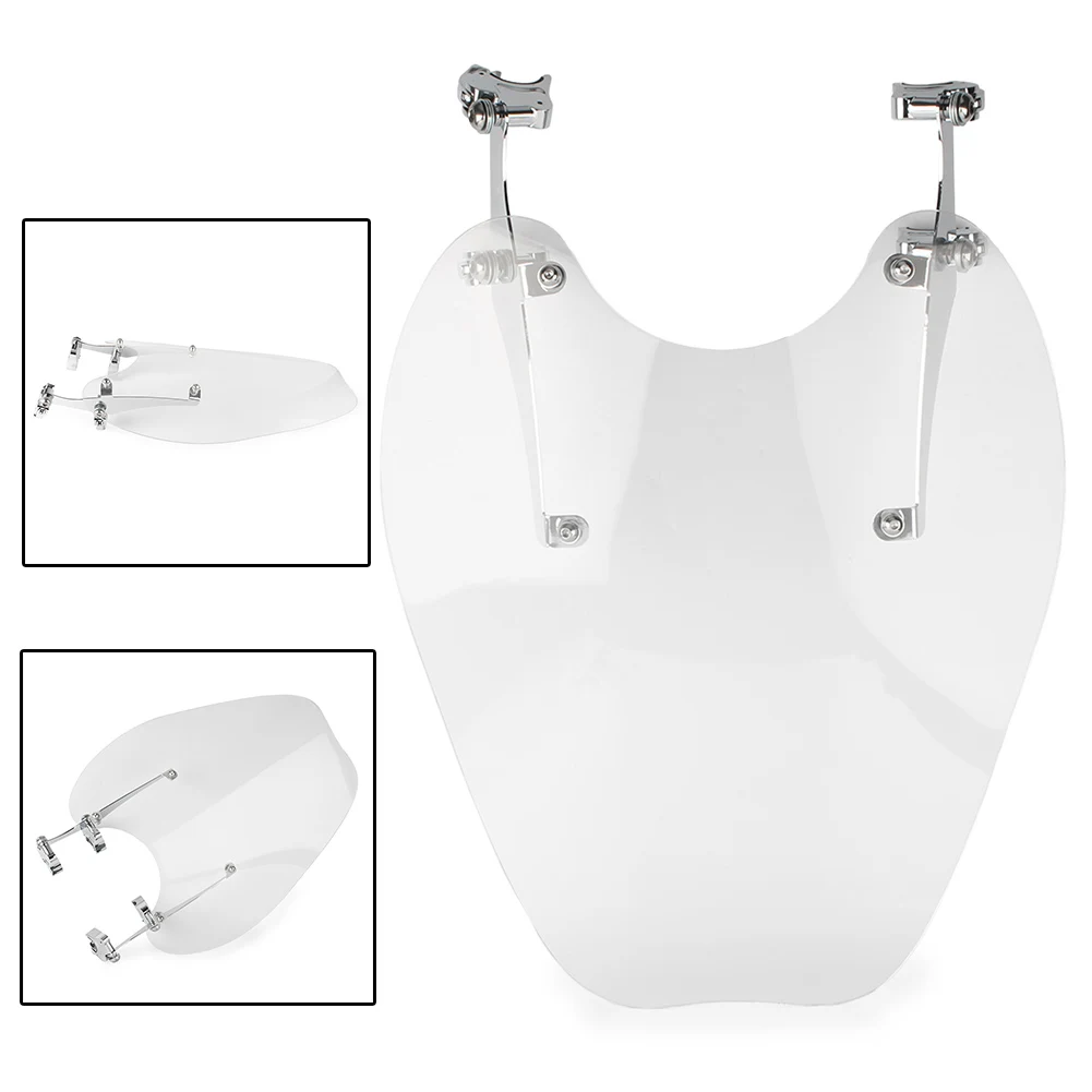 XL-883-Motorcycle-Windproof-Windshield-Windscreen-For-Harley-Davidson ...