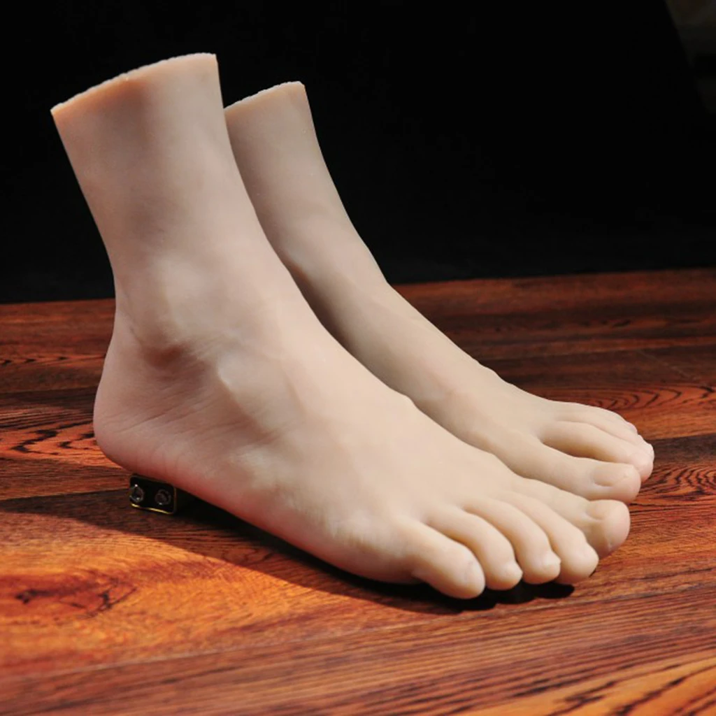 MagiDeal 1 пара мужской ноги модель манекен дисплей обувь массаж ...