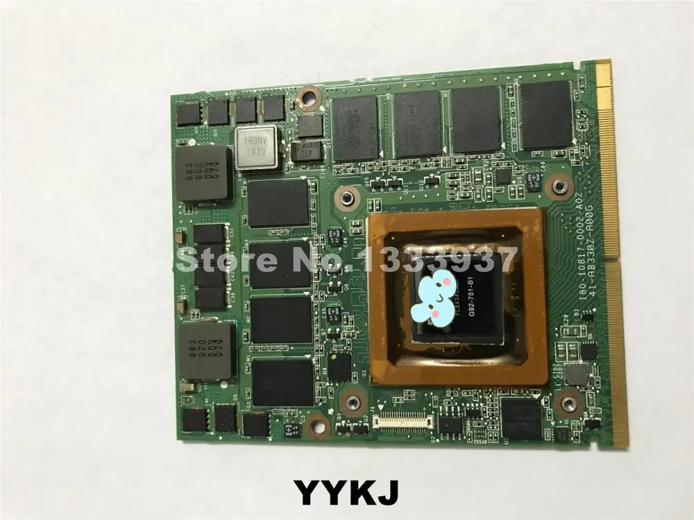 GTX 260M GTX260M 1GB WDXVH 96RJ4 VGA 비디오 카드, Dell Alienware M15x M17x ...