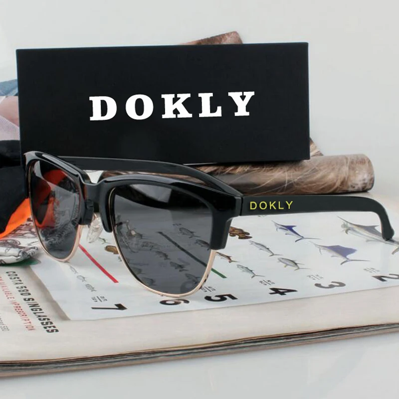 Dokly, настоящие зеркальные и поляризационные солнцезащитные очки ...