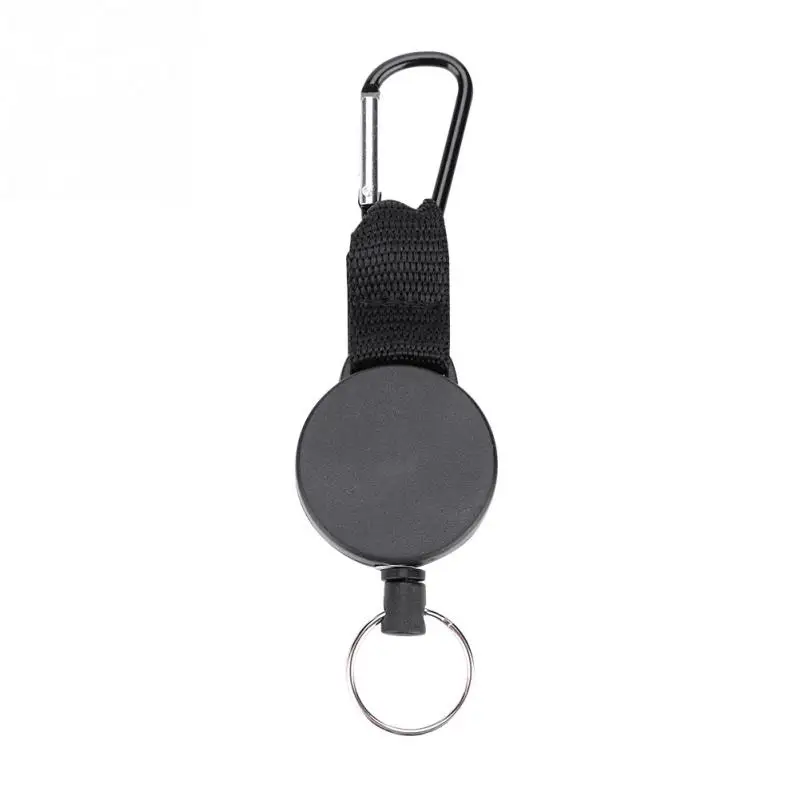 Retractable Key Chain 60cm Anti lost Anti theft High Elastic Wire Rope ...