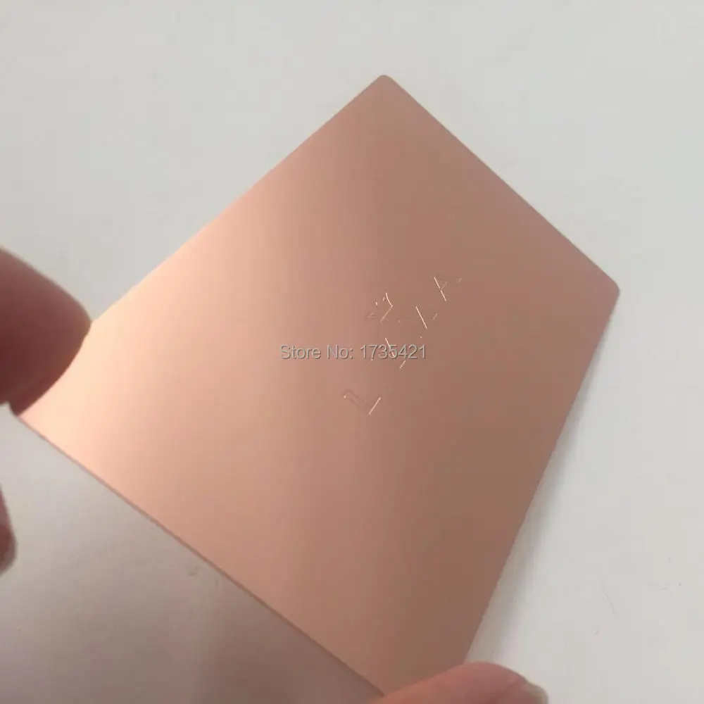 Rose Gold Metal Sheet