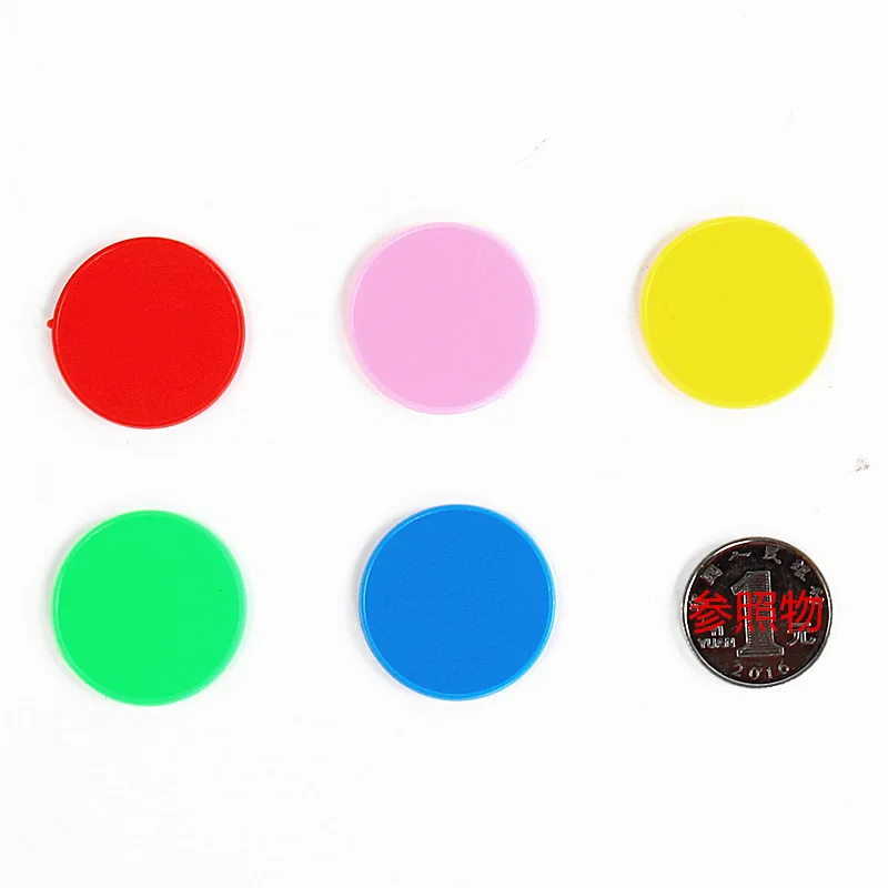 100pcs Children Counting Counter Colored Plastic Count Tools Kids ...