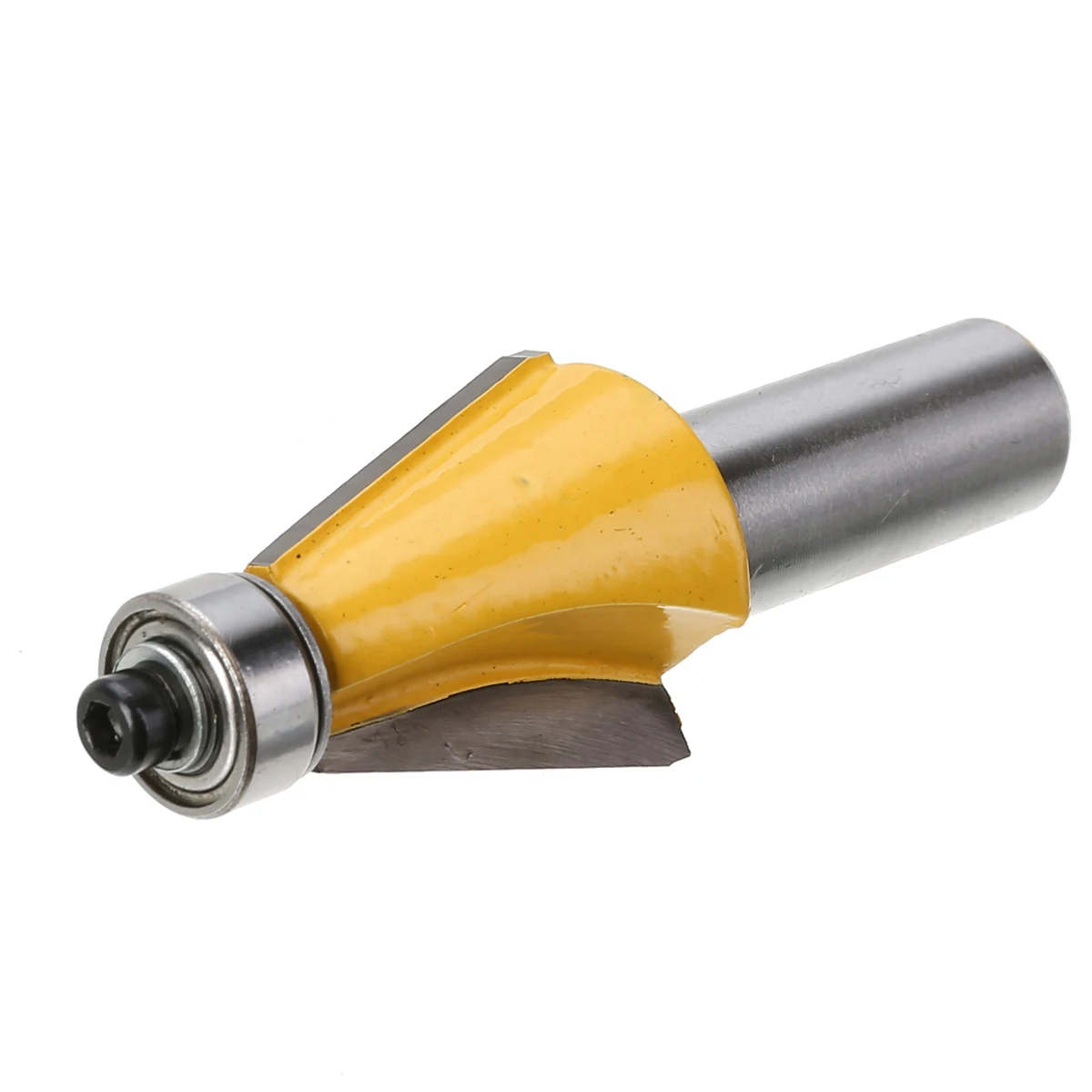 1/2" Shank Router Bit 22.5 Degree Chamfer Forming Bevel Edge Cutter ...
