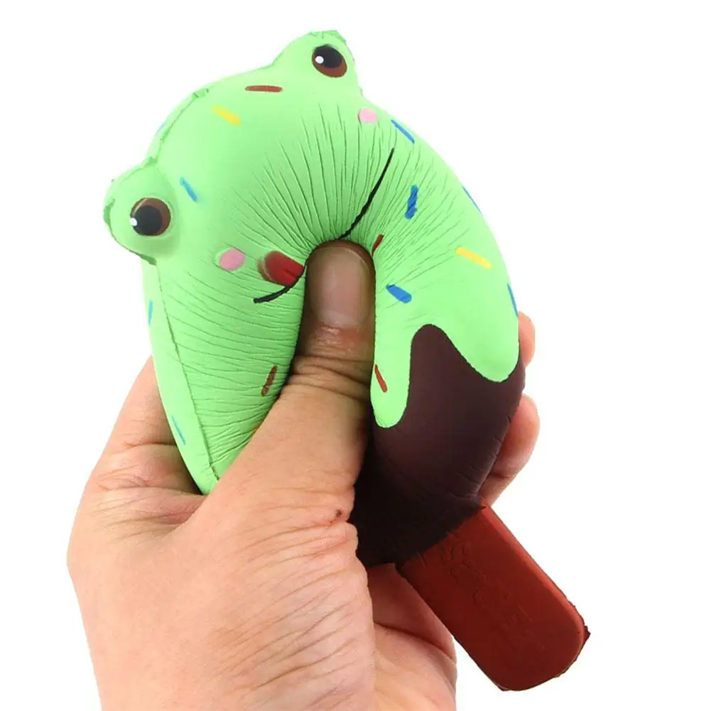 Squishy-Cute-Froggy-Face-Simulation-Ice-Cream-Shape-Toy-Squeeze-Slow ...