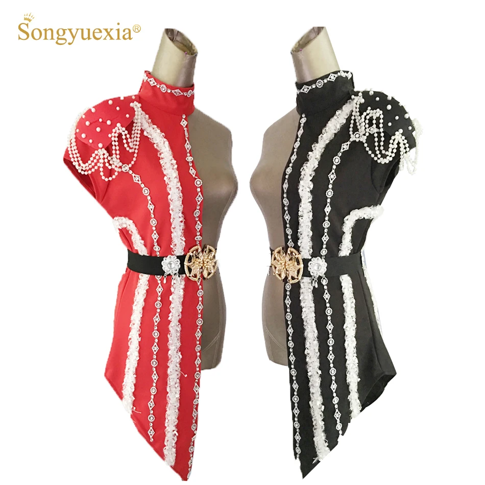 Women-s-Patchwork-Stage-Costume-New-Fashion-Female-Singer-DS-DJ-Costume ...