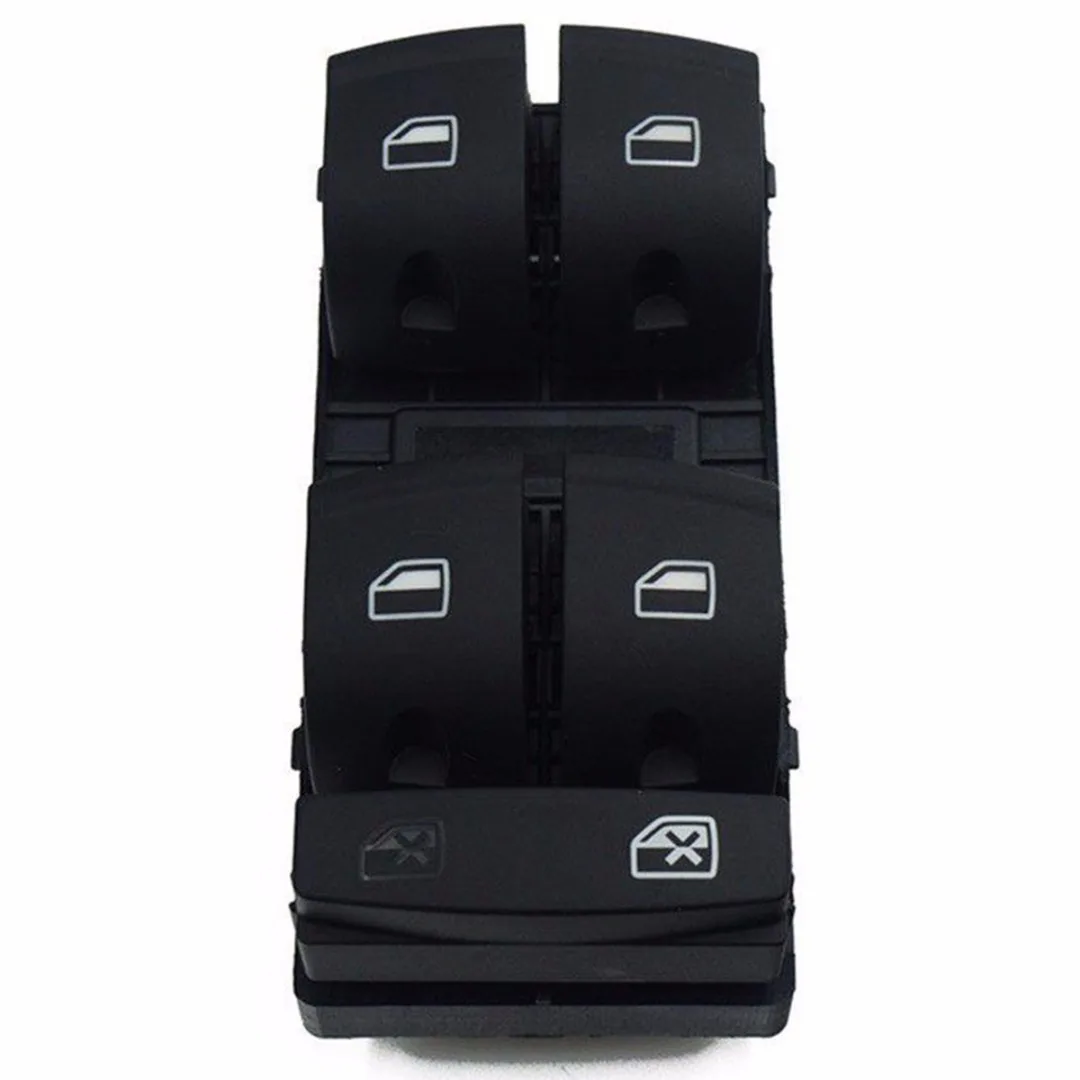 Black Driver Master Power Window Switch For Audi A3 A6 S6 C6 Allroad Q7 ...