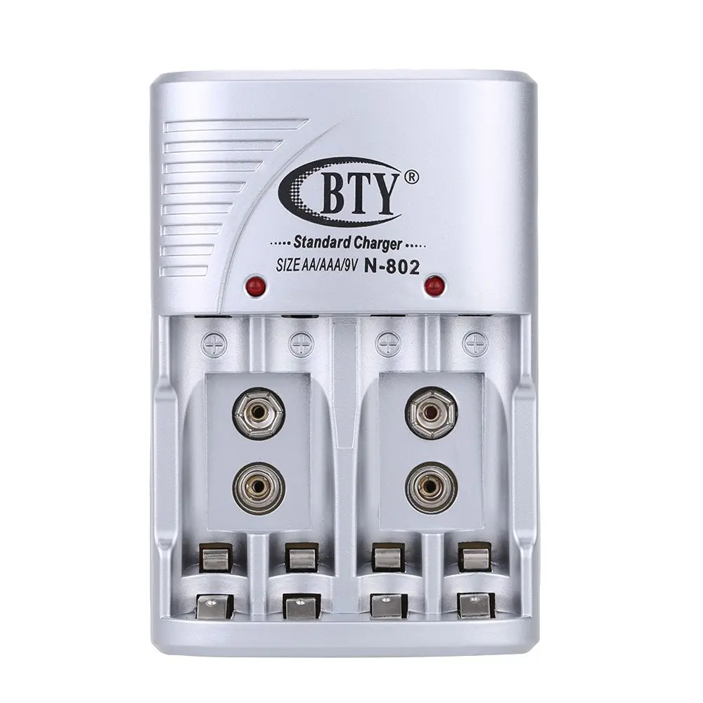 FULL BTY Rechargeable AA / AAA Battery Charger 14500 10440 Ni MH / Ni ...