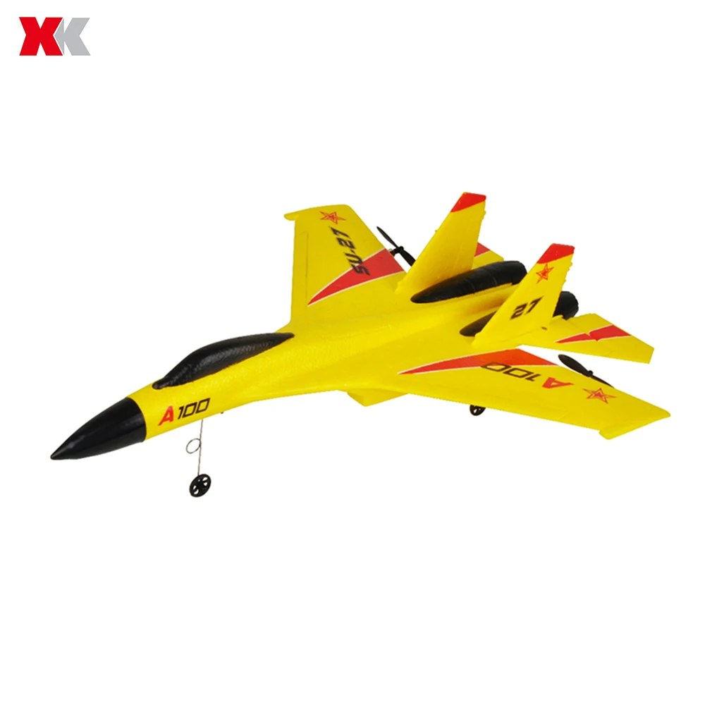 XK A100 SU27 EPP 340mm Wingspan 2.4G 3CH RC Airplane Fixed Wing Plane ...
