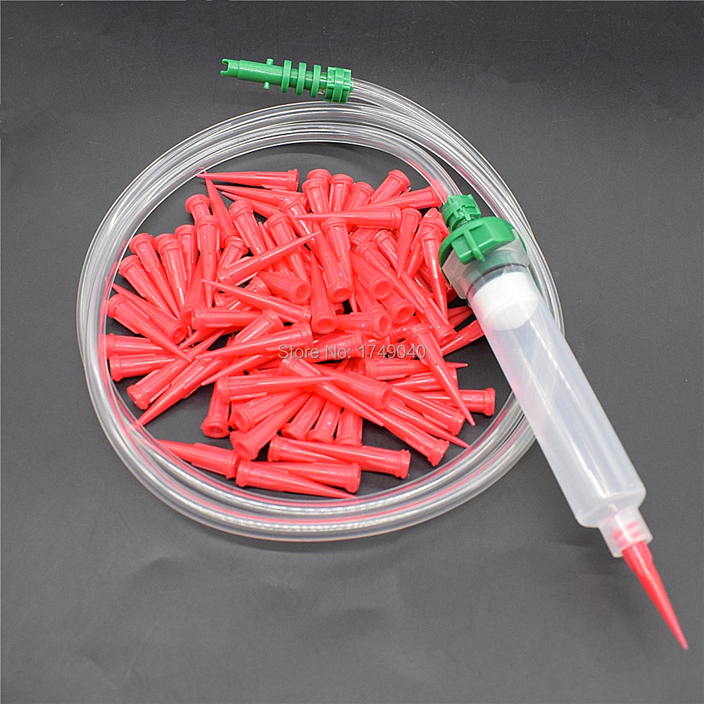 Glue Syringe Barrel Adapter Dispenser Connector 10cc 100pcs - AliExpress