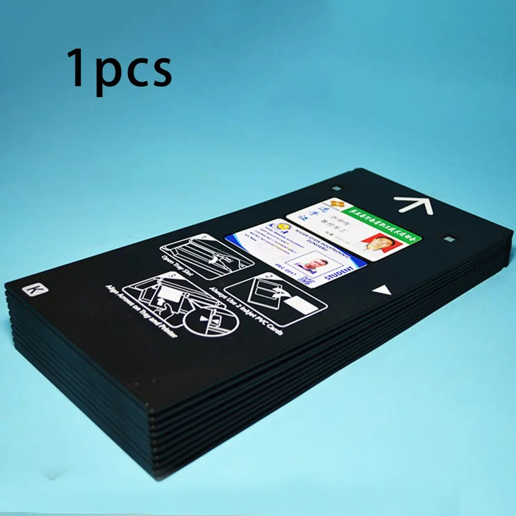 PVC ID Card Tray Plastic card Printing Trays for Canon Type K Printer ...