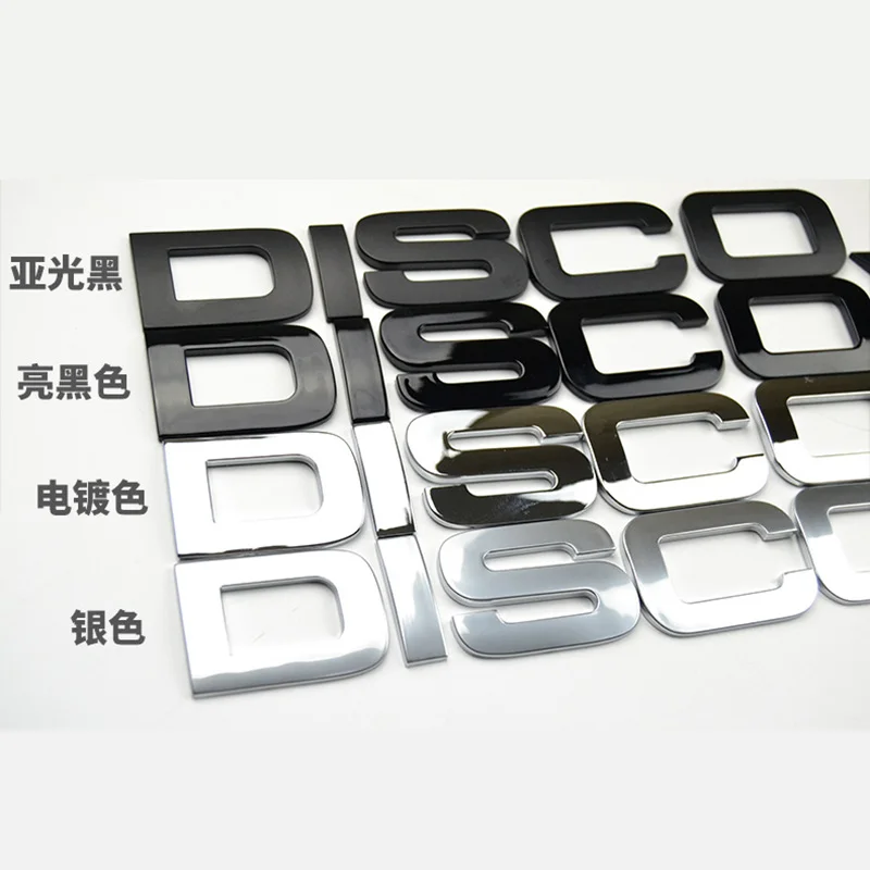 3D-Letter-Glossy-Black-DISCOVERY-5-Sport-Letters-Decal-Sticker-Badge ...