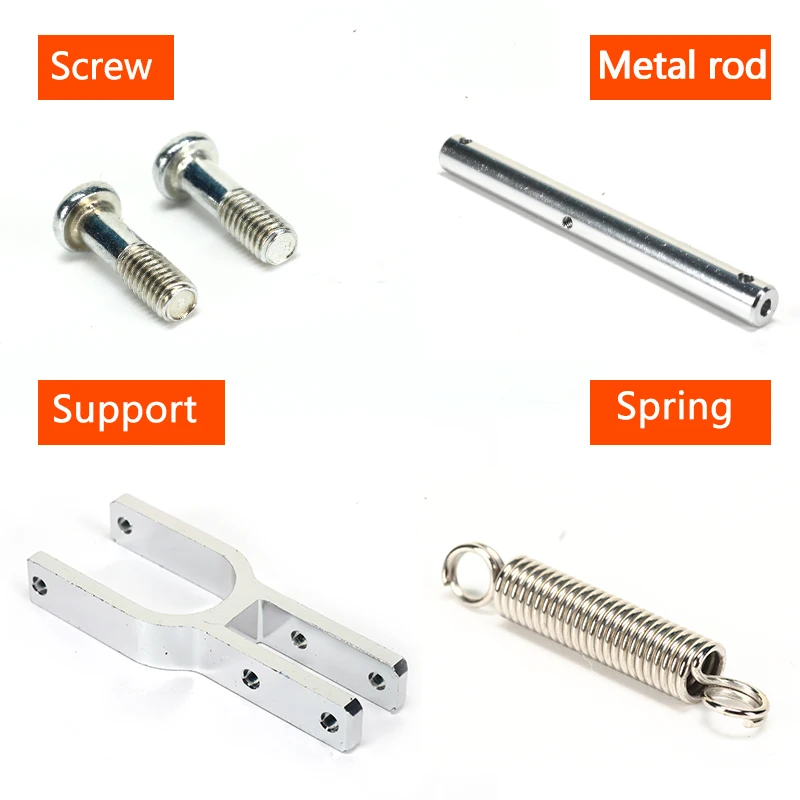 Aluminum Alloy Retractable Damping Landing Gear for RC Airplane - RCSkyLite