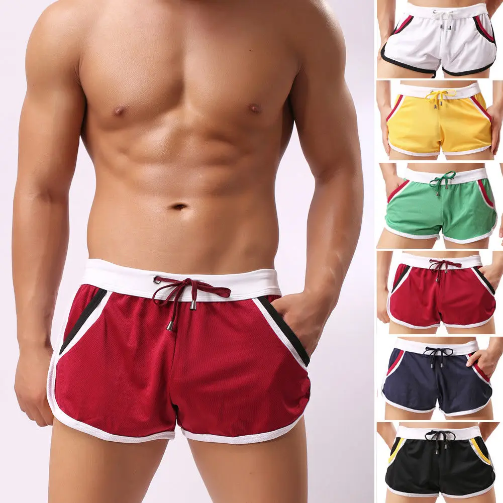 2019 Newest Hot Men Gym Shorts Sport Casual Short Pants Trousers Quick Dry Trunks Swimwear In