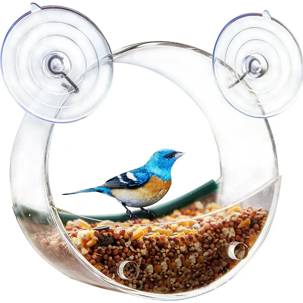 Round Bird Feeder For Hanging Feed Sparrow In The Birdhouse By The ...