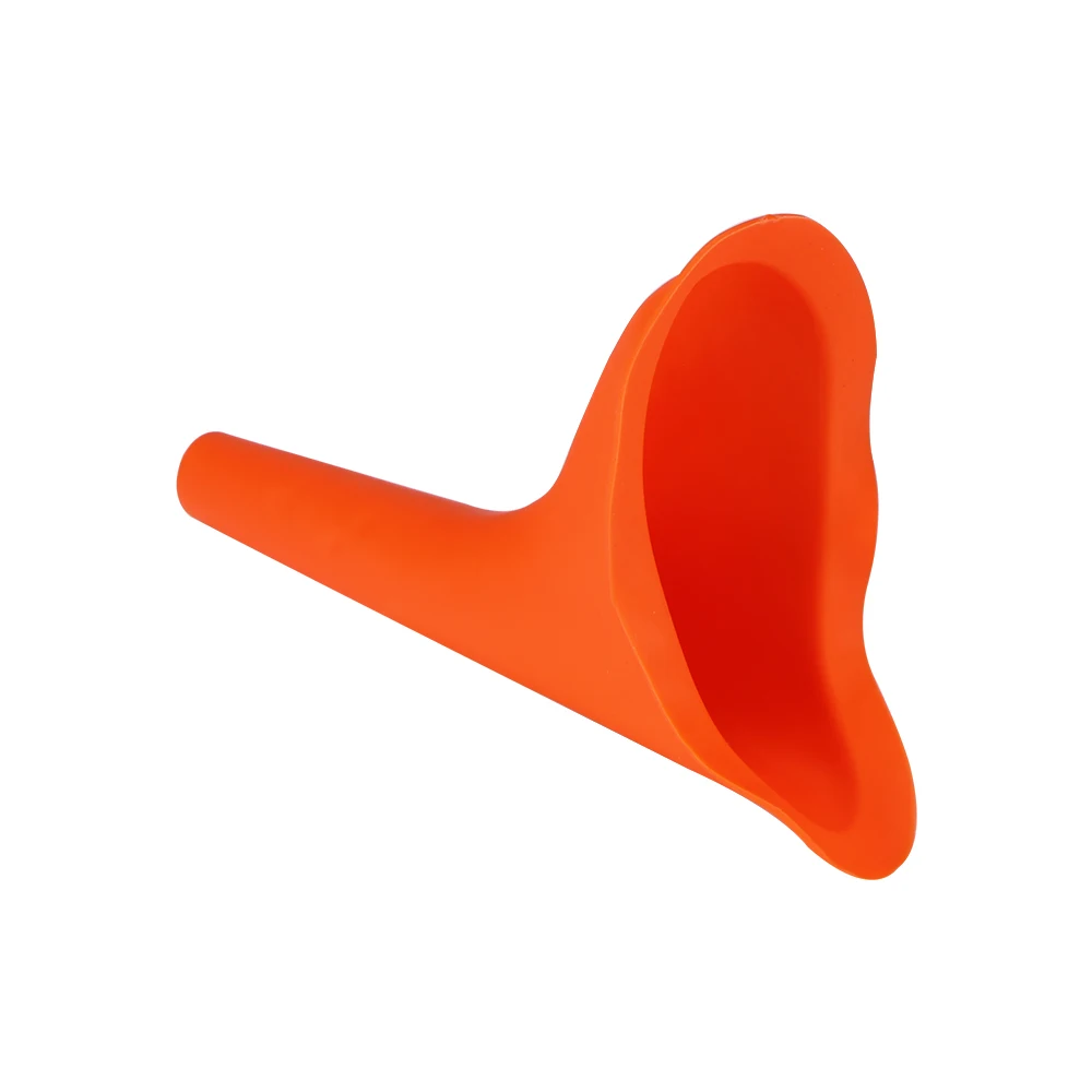 Silicone Female Portable Urinal Toilet Device Funnel Wee Urine Camping ...