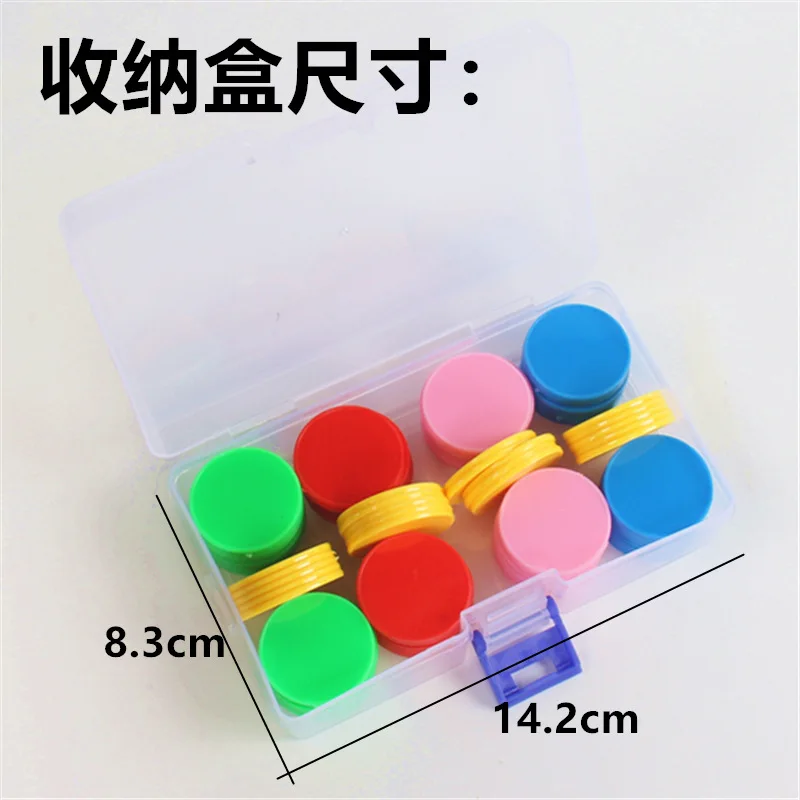 100pcs Children Counting Counter Colored Plastic Count Tools Kids ...