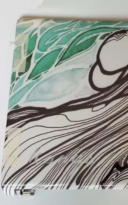 Подлинный для Dell Studio 1555 1558 lcd Топ задняя крышка Крышка 0N845N N845N