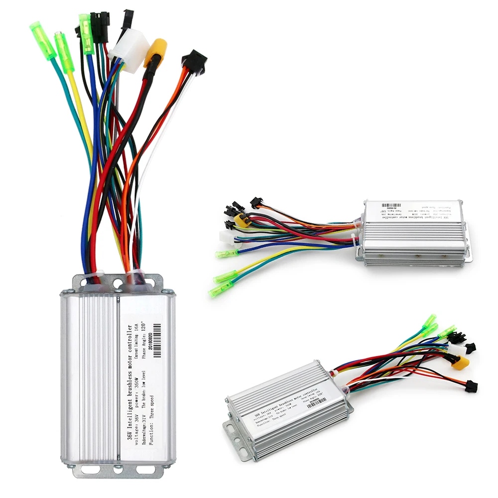 Electric Bike Bicycle 36V 250W / 350W Brushless Motor Controller Hall ...