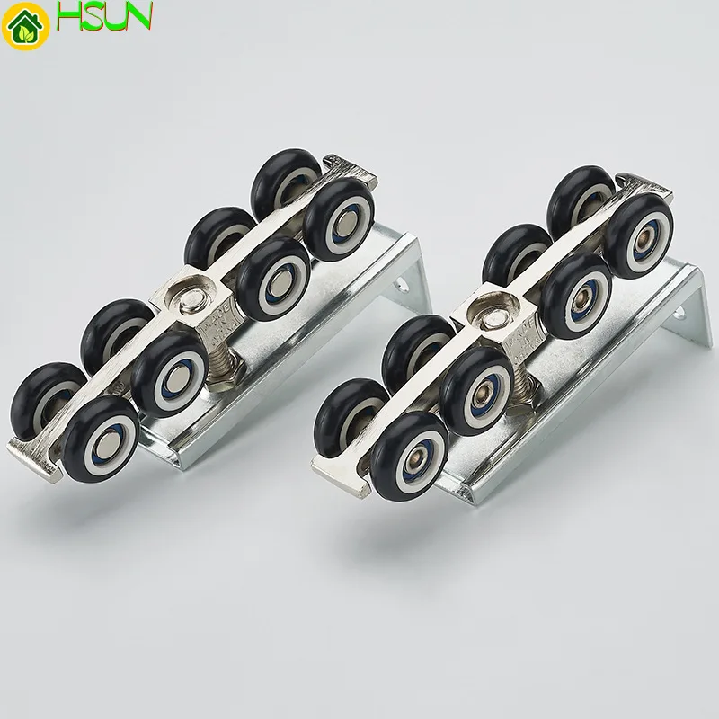 Wooden-sliding-door-Hanging-wheel-Sliding-door-track-pulley-hardware ...