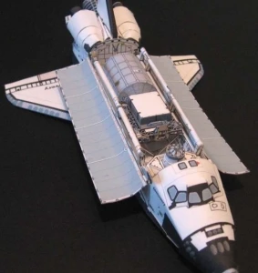 3D paper model of aerospace discovery spacecraft DIY - buy at the price ...