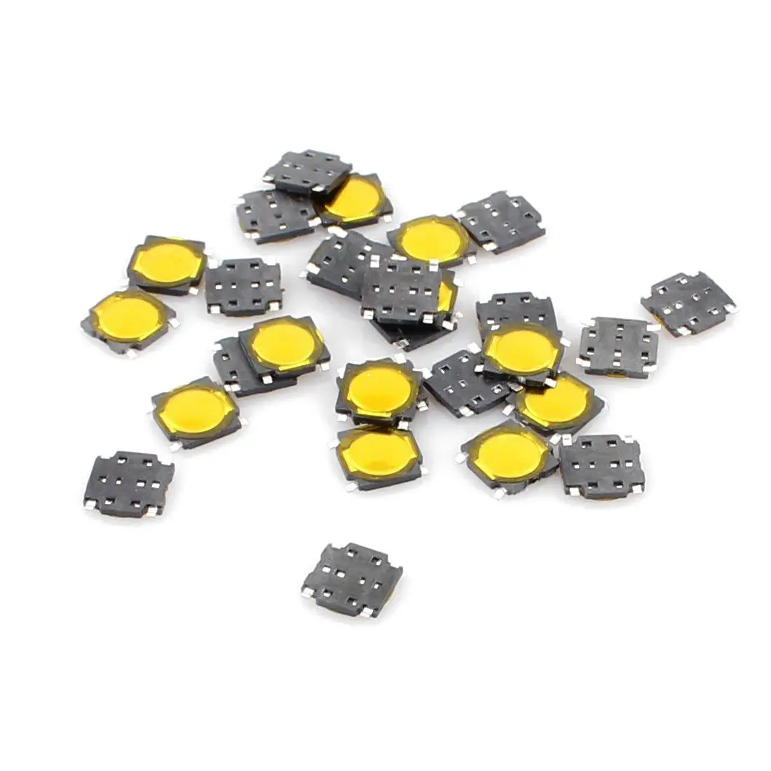 New 30 Pcs 4 5x4 5 X 0 5mm 4 Pin Momentary Button SMD Smt Touch Switch new-30-pcs-4-5x4-5-x-0-5mm-4-pin-momentary-button-smd-smt-touch-switch