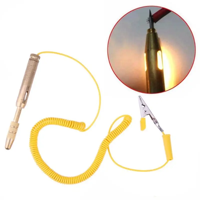 New Electric Car Light Indicator Voltage Tester Tester 6V/12V/24V Auto ...