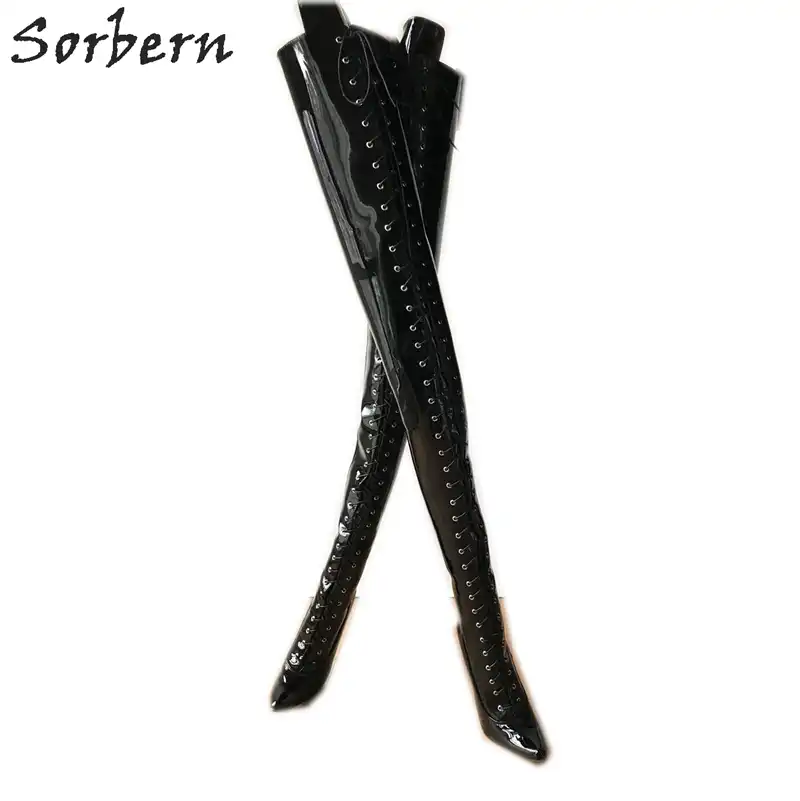 Sorbern Extreme Long Boot Custom 95Cm Crotch Thigh High Boots Women ...