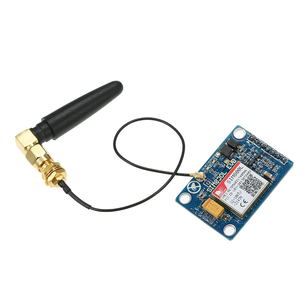 SIM800L Wireless GSM GPRS Module Quad Band Antenna Cable Cap V2.0 5V ...