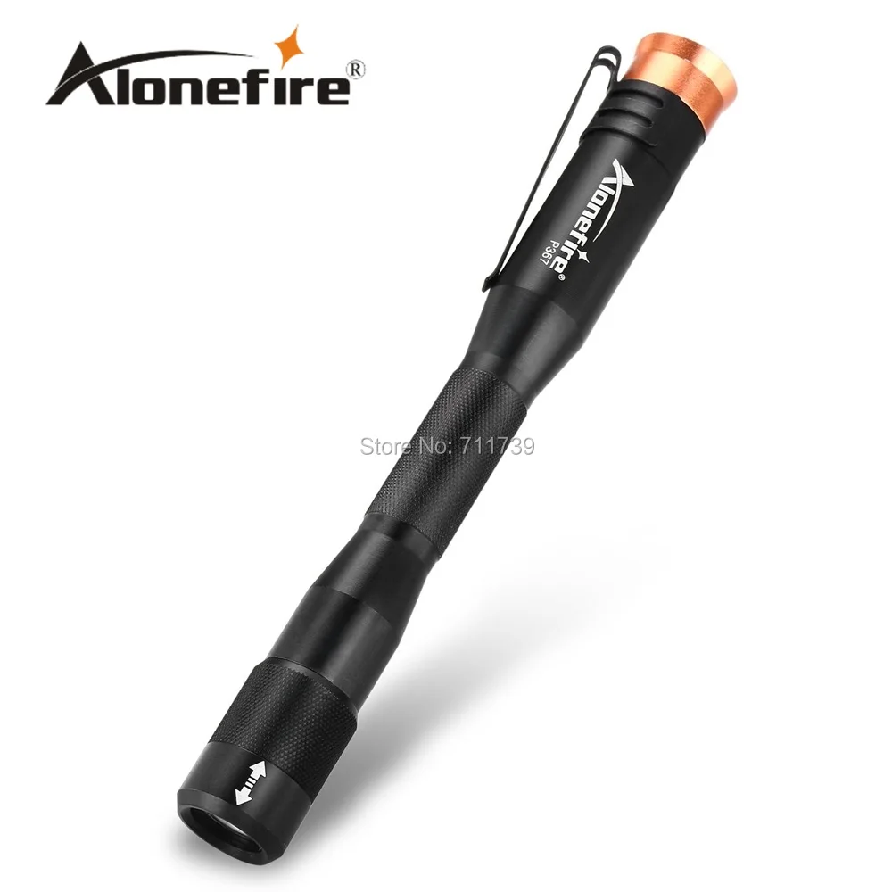 Mini lanterna de led portátil alonefire, lanterna de bolso com luz ...