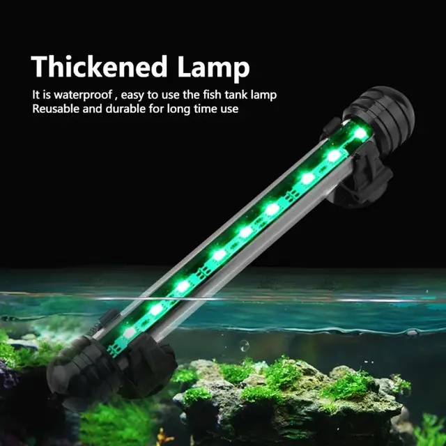 Aliexpress.com : Buy 18/28/38/48cm Tube LED Underwater Fish Tank light ...