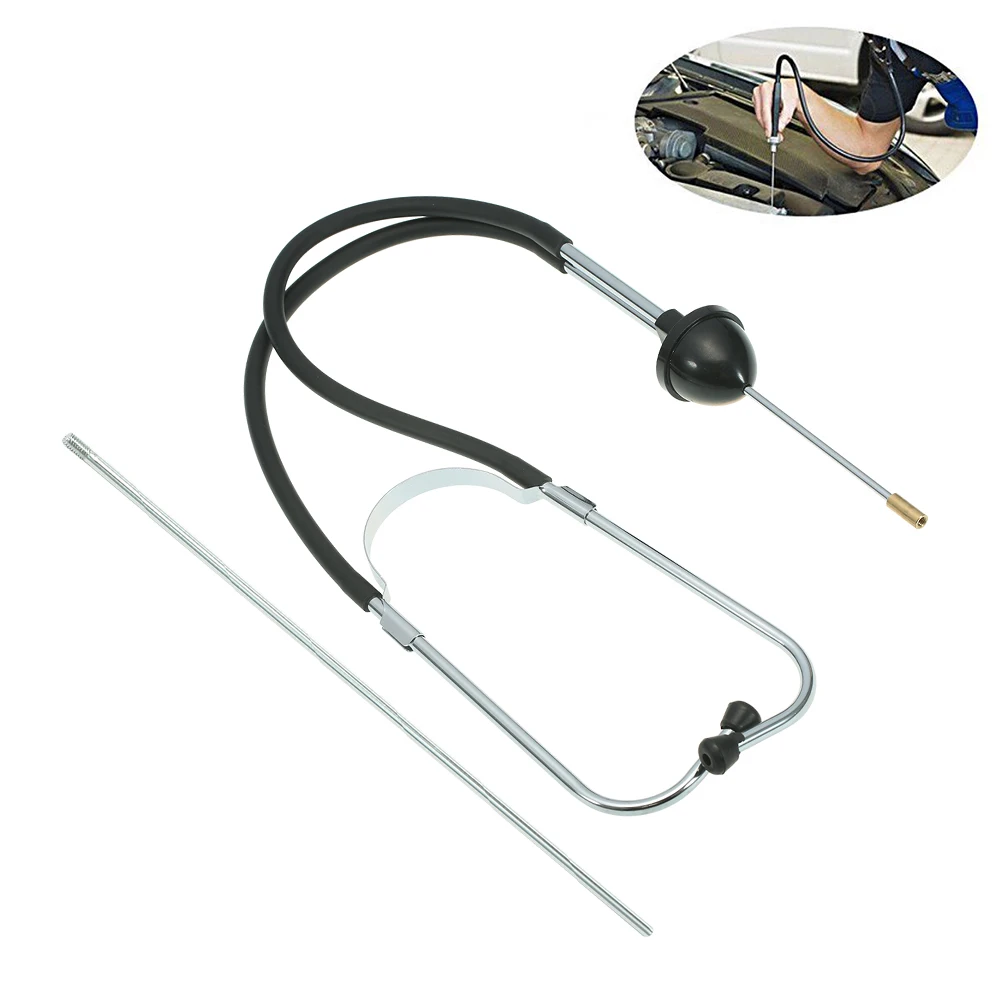 Mechanic's Stethoscope Engine Diagnostic Hearing Tools Automotive Block ...