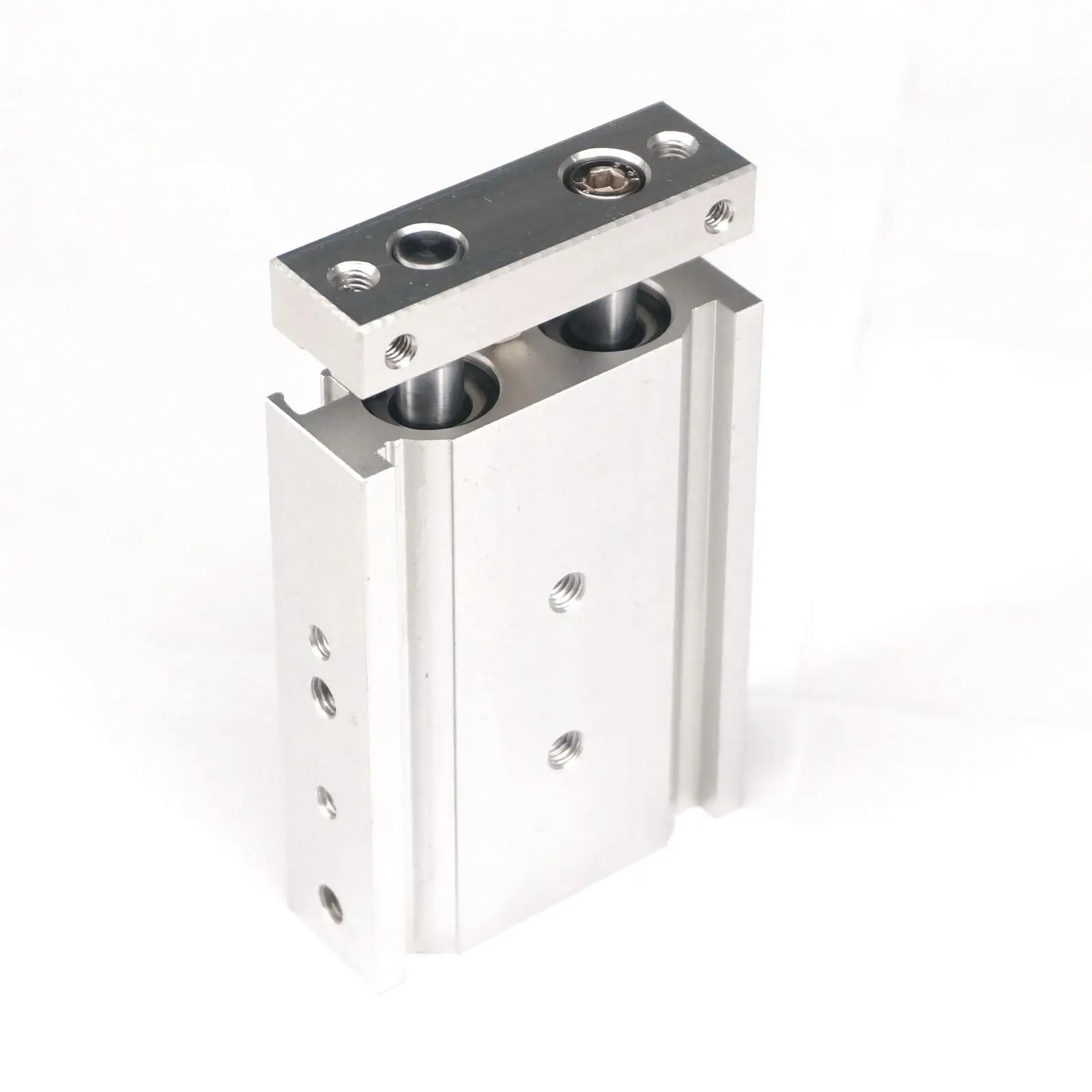 Bore 20mm Stroke 20mm CXSL20 20 Dual Rod Cylinder Ball Bushing Bearing ...