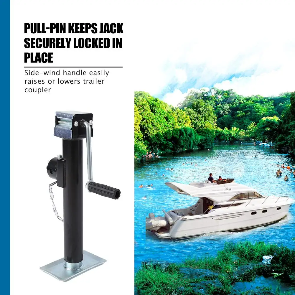 2pcs 1000kg Trailer Jack Pipe Mount Side Wind Drop Leg Professional ...