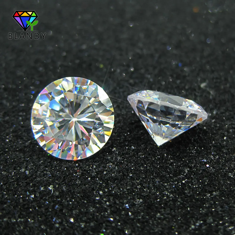 5A CZ Stone 30000pcs/lot 1.5mm Round Brilliant Cut Loose 1.3mm 1.4mm ...